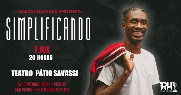 Simplificando com Marcos Machado em Belo Horizonte - Sympla