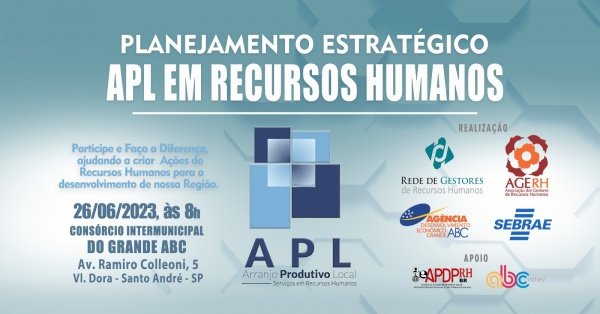 PLANEJAMENTO ESTRATÉGIO APL EM RECURSOS HUMANOS em Santo André - Sympla