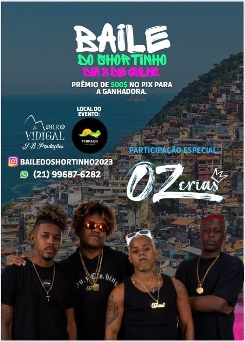 Baile do Shortinho em Rio de Janeiro - Sympla