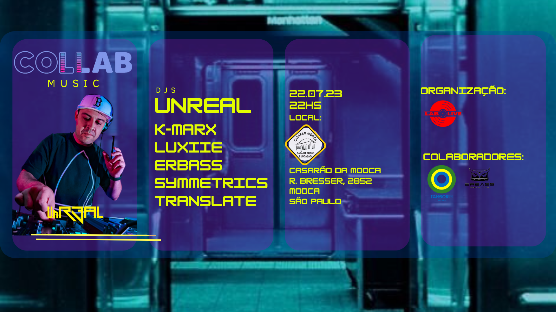 COLLAB MUSIC - Produtor - Eventos e Conteúdos na Sympla