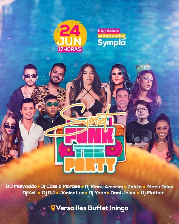 Sunset Funk The Party em Teresina - Sympla