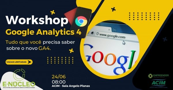 Workshop Google Analystics 4 em Maringá - Sympla