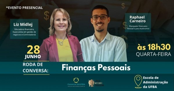 Roda de Conversa Conecta EAUFBA - Finanças Pessoais em Salvador - 2023 ...