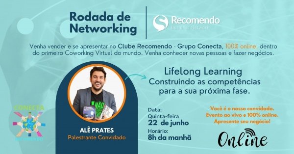 Palestra + Rodada de Networking - Grupo CONECTA no METAVERSO - online ...