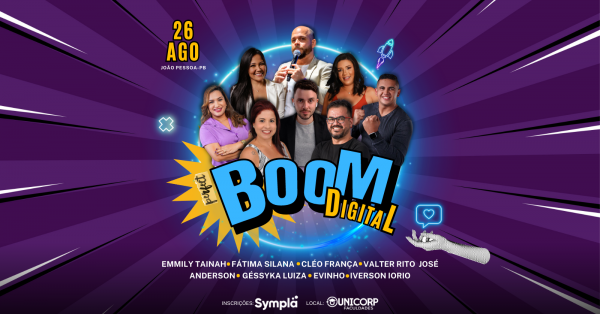 Boom Digital João Pessoa - PB em Cabedelo - Sympla