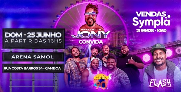 RESENHA DO JONY - A RODA GIGANTE em Rio de Janeiro - Sympla