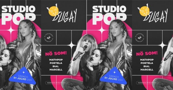 BUGAY * Ed. Studio Pop em Uberaba - Sympla