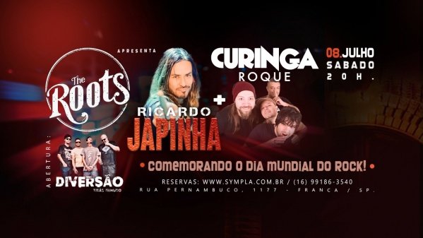 Japinha + Curinga Roque em Franca - Sympla