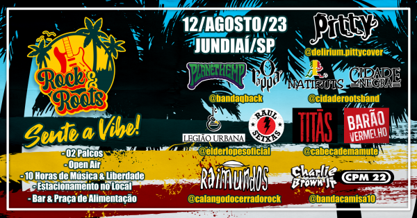 ROCK N ROOTS 2023 em Jundiaí - Sympla
