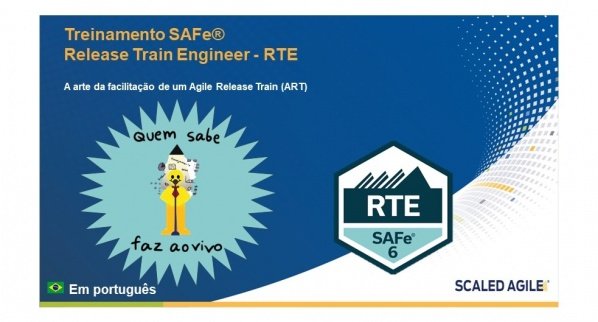 SAFe Release Train Engineer 6 com Certificação SAFe® RTE - Para sua ...