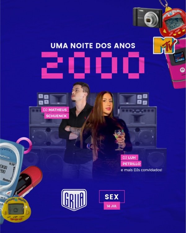 Uma Noite nos anos 2000 em Nova Friburgo - Sympla