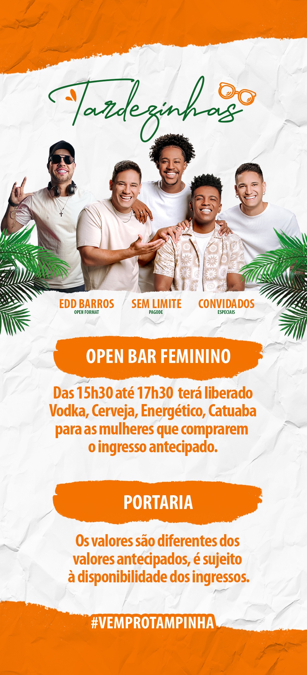 TARDEZINHAS - 08 de JULHO - SÁBADO - tAmPiNhA em Belo Horizonte - Sympla