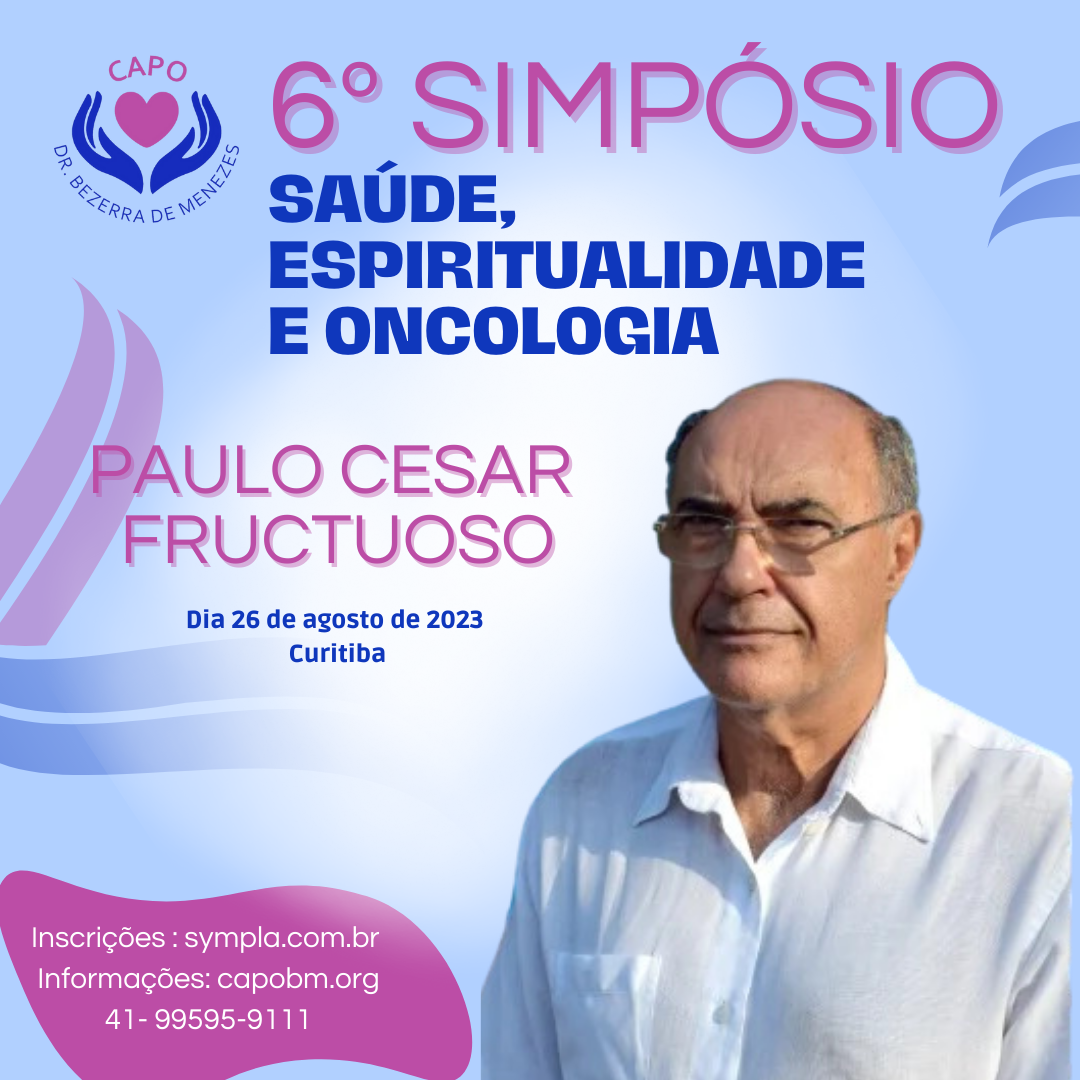 6º SIMPÓSIO SAÚDE, ESPIRITUALIDADE E ONCOLOGIA em Curitiba - Sympla