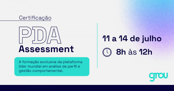 Certificação PDA Assessment 11 a 14 de julho - online - Sympla