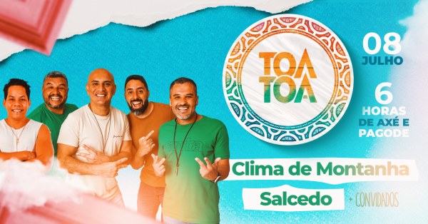 Tôa Tôa 5º Edição em Brasília - Sympla