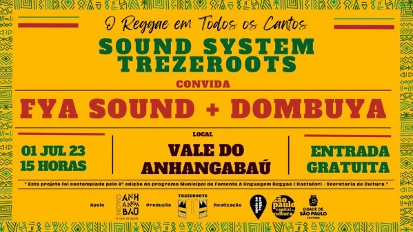 TREZEROOTS - O REGGAE EM TODOS OS CANTOS em São Paulo - Sympla