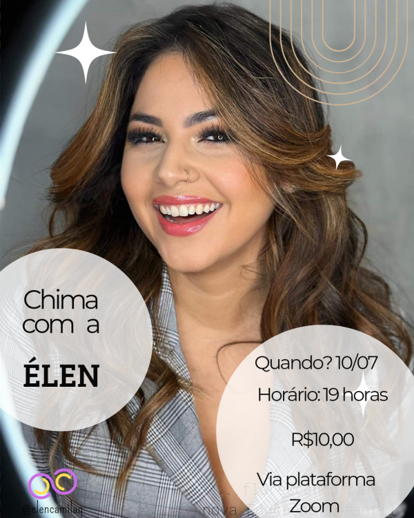 Chima com a Élen - 3° Edição - online - Sympla