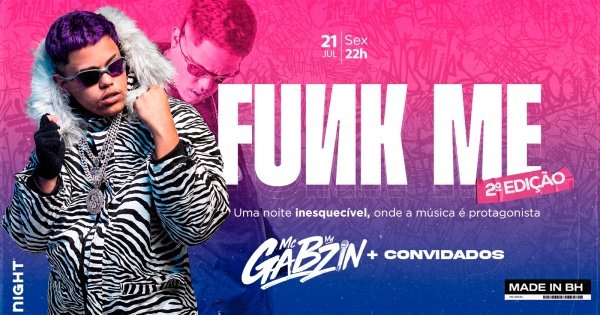 FUNK-ME em Belo Horizonte - Sympla
