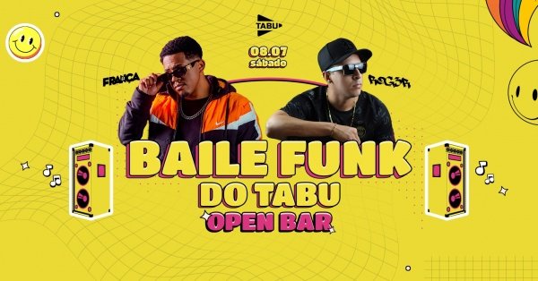 BAILE FUNK DO TABU - OPEN BAR em Porto Alegre - Sympla