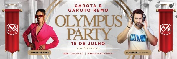OLYMPUS PARTY - Concurso Garota e Garoto Remo em Cataguases - Sympla