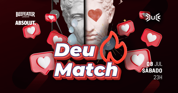 DEU MATCH em Belo Horizonte - Sympla