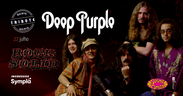 Quinta Tribute - DEEP PURPLE - Rock Solid em Porto Alegre - Sympla