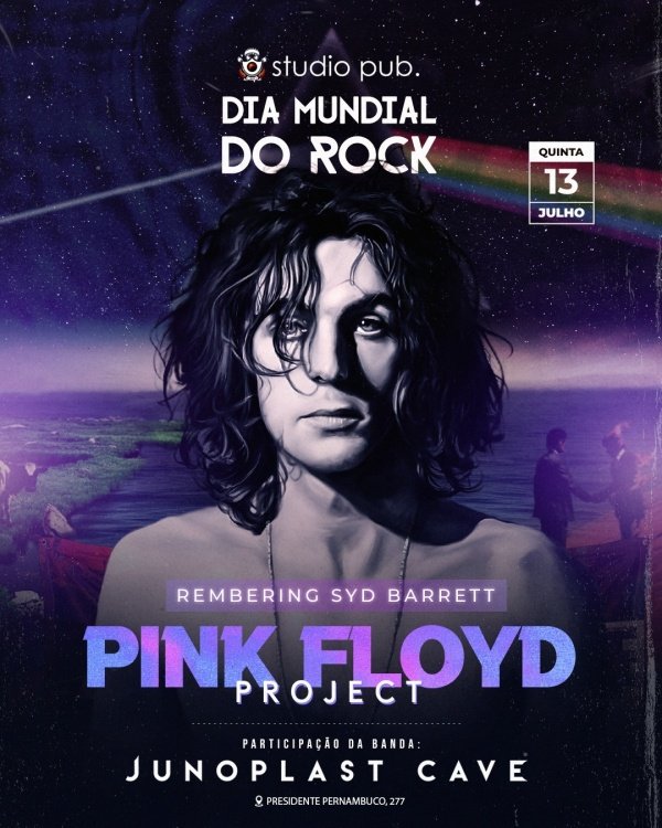 DIA MUNDIAL DO ROCK | PINK FLOYD PROJECT | ESPECIAL 'REMEMBERING SYD ...