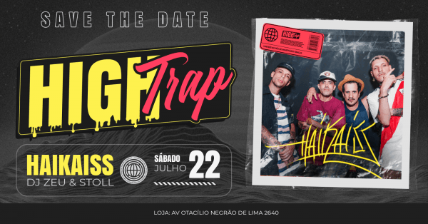 HIGH TRAP em Belo Horizonte - Sympla