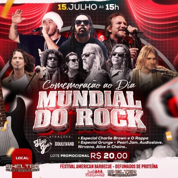 DIA mundial do ROCK! em Porto Velho - Sympla
