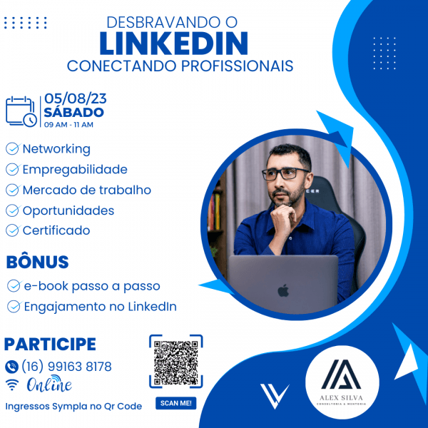 Desbravando o LinkedIn e Conectando Profissionais - online - Sympla