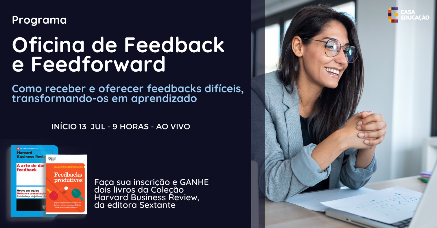 Programa Oficina de Feedback e Feedforward | EAD - online - Sympla