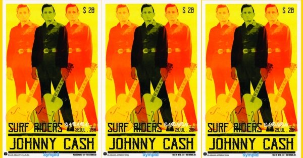 Tributo a JOHNNY CASH - show com a banda The SURF RIDERS em Salvador ...