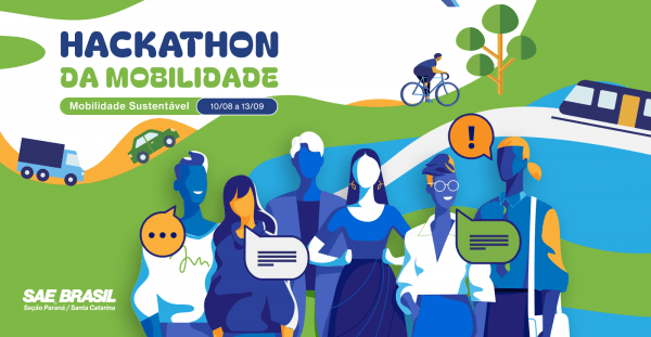SAE HACKATHON MOBILIDADE SUSTENTÁVEL [Híbrido] - online - Sympla