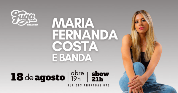 Maria Fernanda Costa em Porto Alegre - Sympla