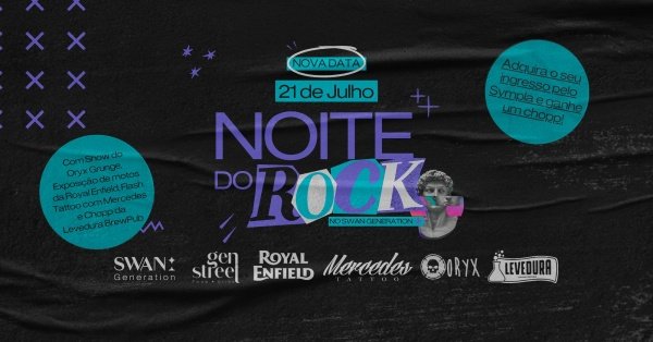 Noite Do Rock Em Porto Alegre Sympla