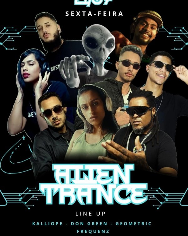 Alien trance em Belo Horizonte - Sympla