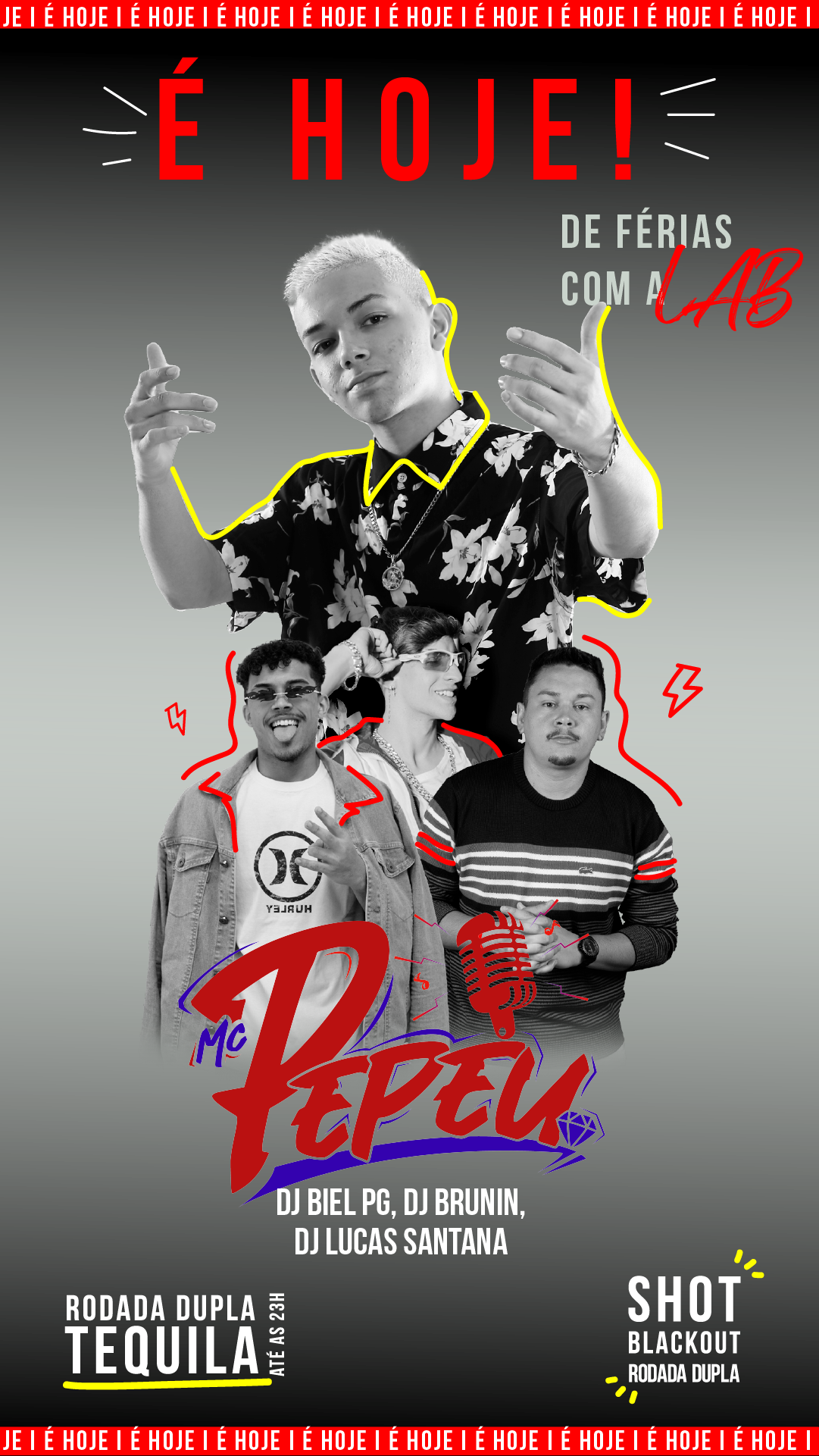 DE FÉRIAS COM A LAB com MC PEPEU | SÁBADO |15/07 em Belo Horizonte - Sympla