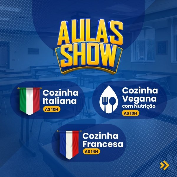 AULA SHOW em Mauá - Sympla