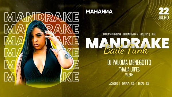 MANDRAKE | BAILE FUNK | PALOMA MENEGOTTO | THALIA LOPES | VILSON em ...