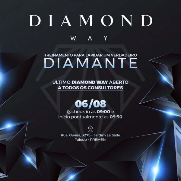 Diamond Way em Toledo - Sympla