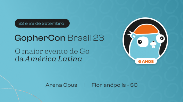 GopherCon Brasil 2023 em São José - Sympla