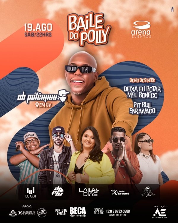 Baile do polly em Governador Valadares - Sympla