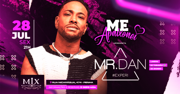 MIX LOUNGE - MR. DAN em Rio de Janeiro - Sympla