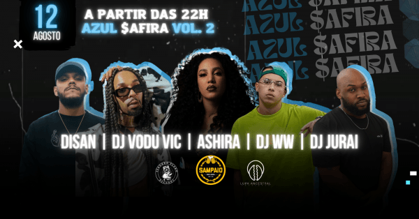 AZUL SAFIRA VOL.2 em São Paulo - Sympla