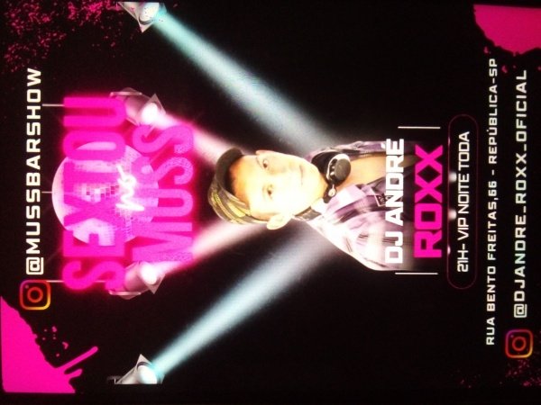 Sextou no Muss em São Paulo - Sympla