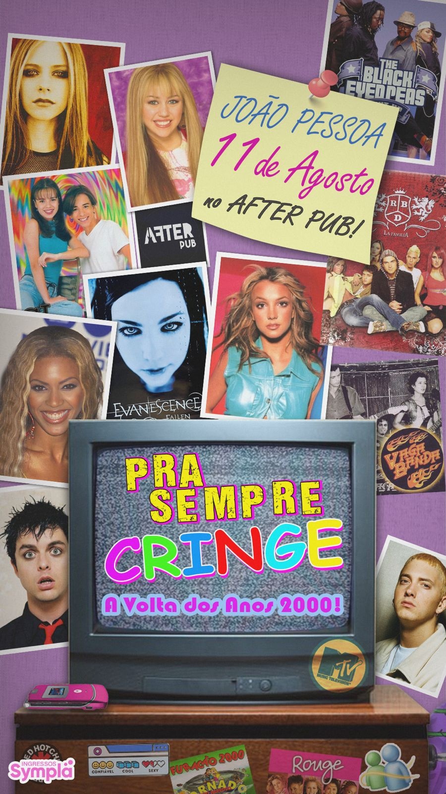 Pra Sempre, Cringe | João Pessoa em João Pessoa - Sympla