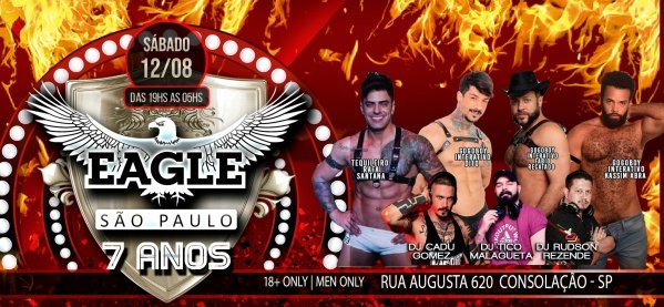 7 ANOS DE EAGLE SÃO PAULO em São Paulo - Sympla