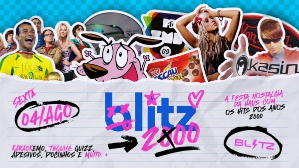 BLITZ 2000 • Uma Festa Nostalgica na Haus! | Pop, Funk, Emo e Anos 2000 ...