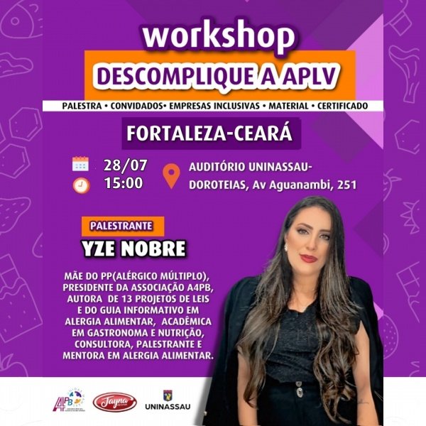 Workshop descomplique aplv- FORTALEZA - CE em Fortaleza - Sympla