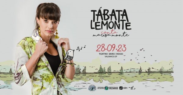 Tábata Lemonte canta Marisa Monte em Valinhos - Sympla